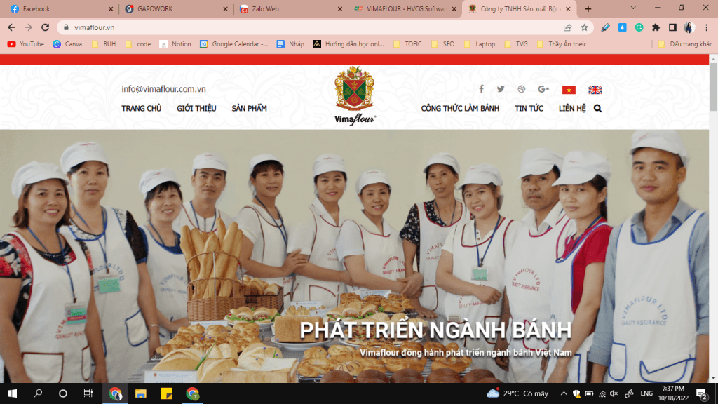 CUNG CẤP GIẢI PHÁP THIẾT KẾ WEBSITE TRONG LĨNH VỰC THỰC PHẨM ...